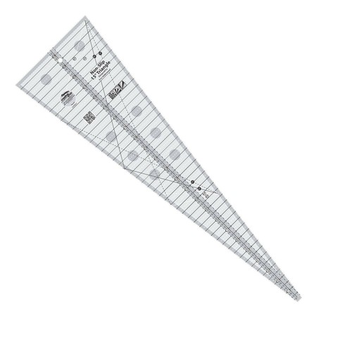 15 Degree Creative Grids NEW QUILT RULER 24.5" Long = 48" Finished Size ...