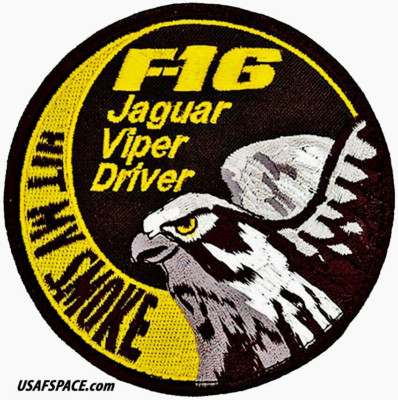USAF 24 TACTICAL AIR SUPPORT SQ -24 TASS-F-16 JAGUAR VIPER DRIVER ...