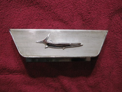 67-69 Plymouth Barracuda Rear Seat Back Trim Emblem Fold Down Handle ...