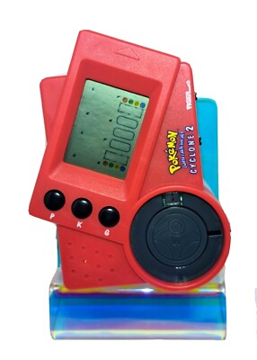 TOMY 1998 Pokemon Cyclone 2 Handheld Video Game VINTAGE Retro Battle ...