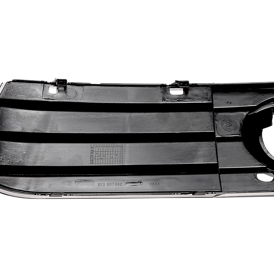 For Audi A4 2008-2012 Pair Chrome Style Front Bumper Fog Light Lamp Grille Lower | eBay