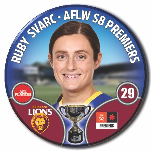 AFLW S8 PREMIERS - SVARC, Ruby | eBay