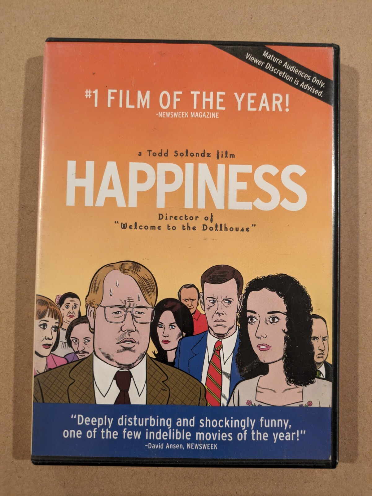 Happiness DVD Todd Solondz PHILLIP SEYMOUR HOFFMAN 31398702337 | eBay