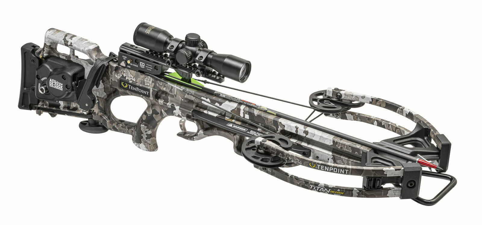 TenPoint Titan DeCock Crossbow, Pro-View Scope, Vektra Camo ...