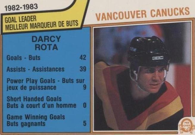 1983-84 O-Pee-Chee - Darcy Rota #344 for sale online | eBay