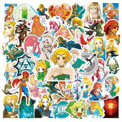 Legend Of Zelda Anime Manga RPG Stickers Random 10/25/50 PCS - No ...