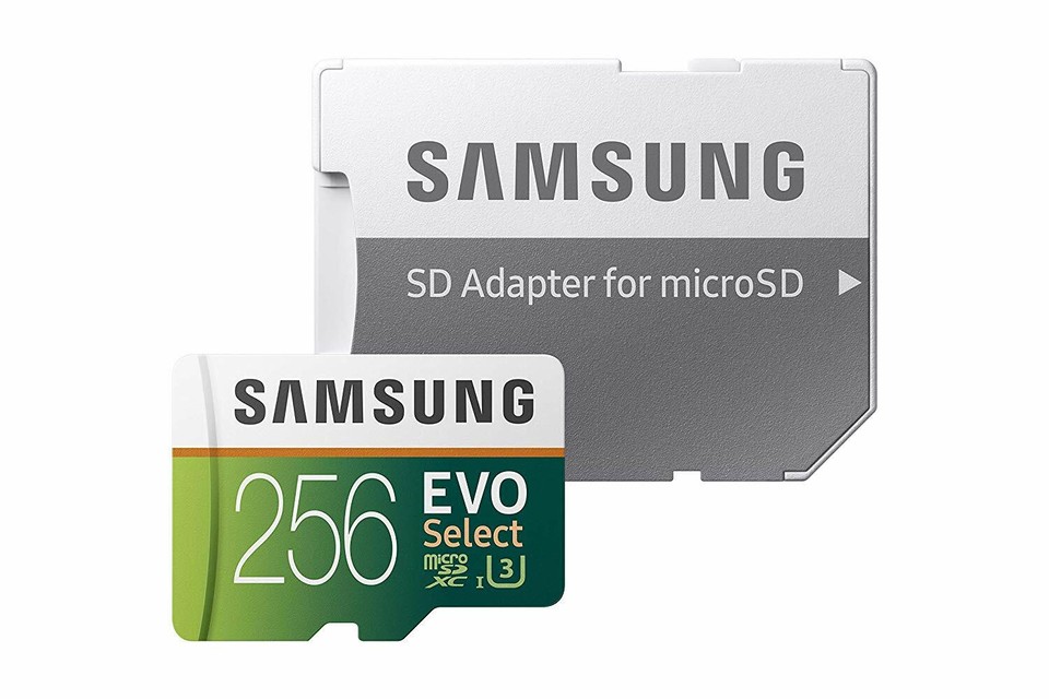Samsung 256GB Micro EVO select N10 SD card for Galaxy Note 10 9 8 7 6 5 ...