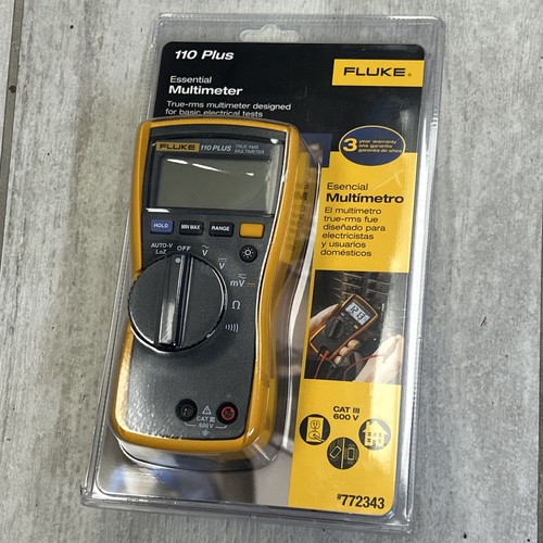 Fluke 110 Plus Essential Multimeter True RMS Multimeter - 772343 | eBay