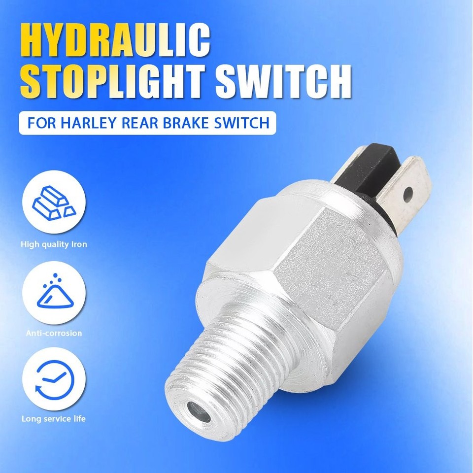 Hydraulic Rear Stop Brake Light Switch For 2003-14 Harley 13 Touring ...