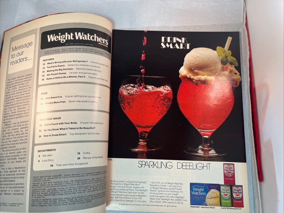 12 Vintage 1976 Weight Watchers Magazines Complete Year | eBay