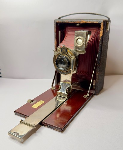 Antique - Eastman Kodak - Premo Pocket C (1906) - Red Bellows - Folding ...
