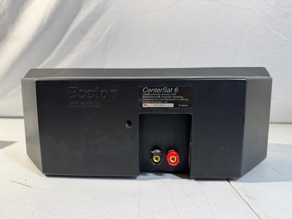 Boston Acoustics CenterSat6 Center Channel Speaker Home Theater ...