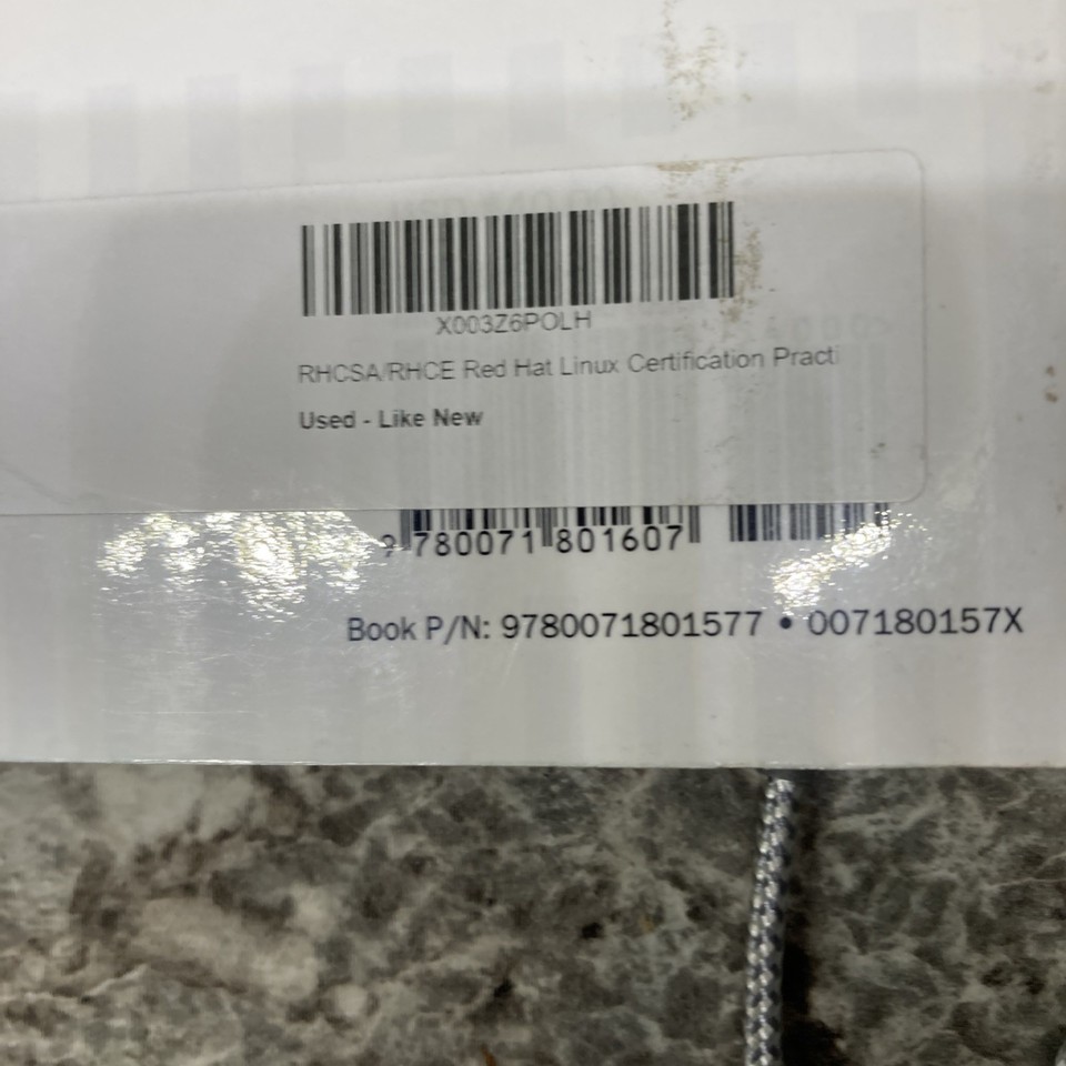 RHCSA/RHCE Red Hat Linux Certification Study Guide Exams EX200 an | eBay