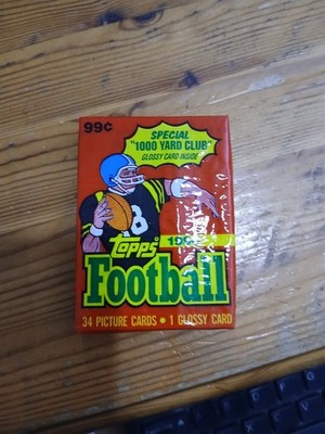 NFL FOOTBALL 1990 TOPPS JUMBO PACK 34 CARDS SEALED | eBay