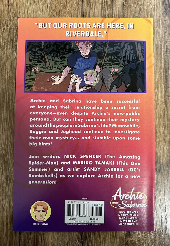 ARCHIE #708 (2019) NM - ARCHIE FOREVER 4 ~ CABRERA VARIANT COVER B {E1 ...