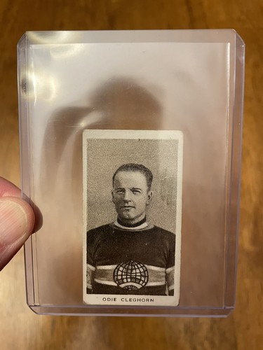 ODIE CLEGHORN 1924 Champ’s Poor Condition Montreal Canadiens Hall of ...