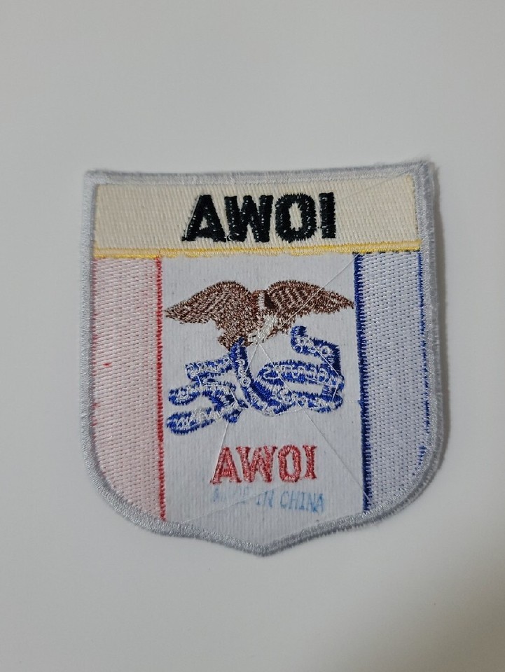 Iowa State Flag Shield Patch Badge Travel Embroidered Sew On NEW | eBay