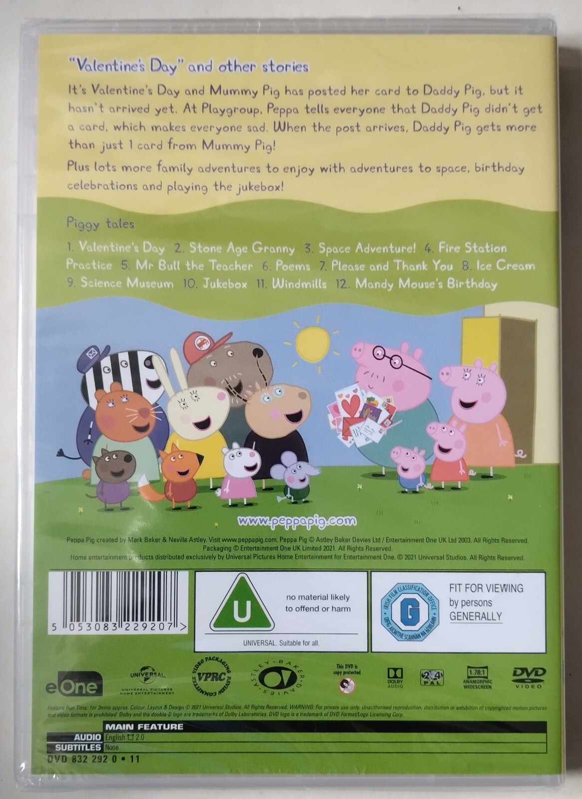 Peppa Pig Valentine's Day DVD New Sealed | eBay UK