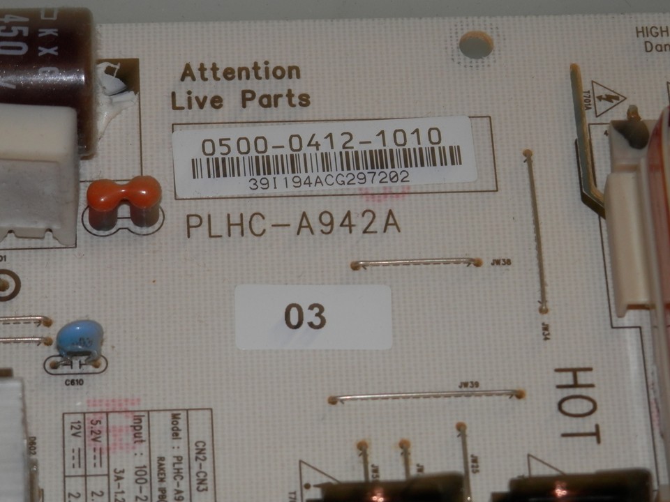 VIZIO E321VL POWER SUPPLY BOARD 0500-0412-1010 | eBay