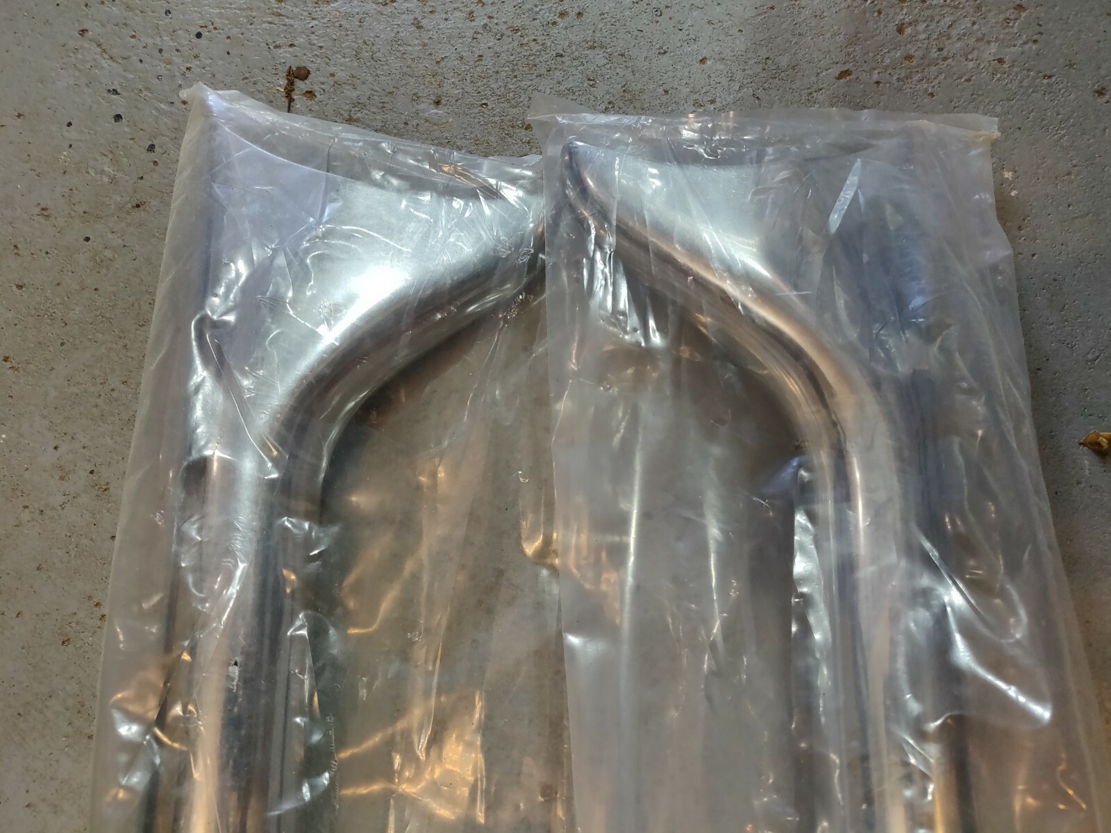 Murray Engineering Motorcycle Exhaust Pipes Tips 2 x 40 inch 5.5" flare ...