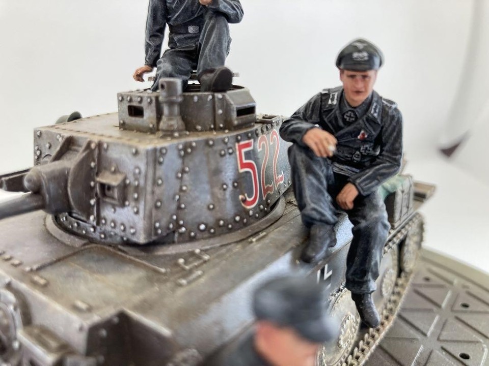 Tamiya 1/35 German Light Tank 38t Built & Painted 917654e | eBay