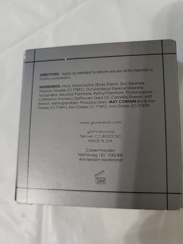 Glo Minerals Matte Finishing Powder .26oz | eBay