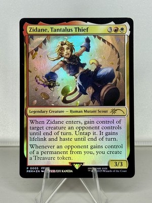 Zidane, Tantalus Thief | 0005 | Foil Promo | MTG X Final Fantasy | eBay