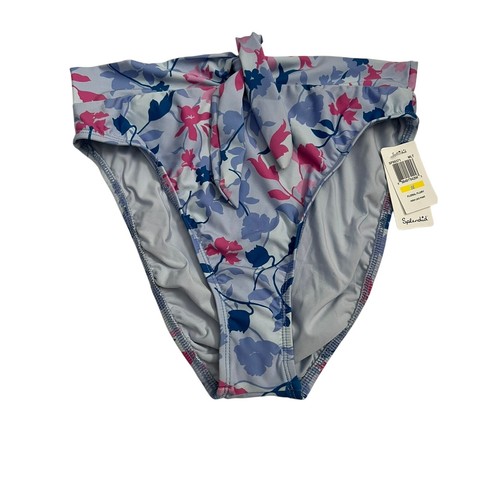 Splendid Floral High Leg Women's Medium Swim Bottoms Floral Flury NWT ...