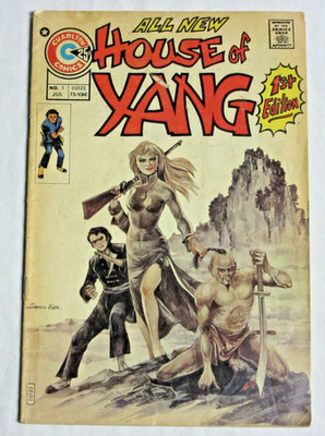 HOUSE OF YANG #1 * Charlton Comics * 1975 - Vintage Comic Book | eBay