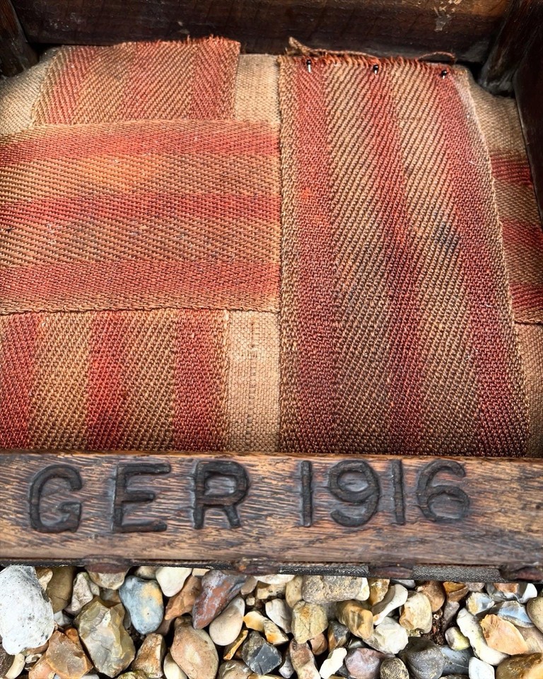 1916 Dated Great Eastern Railway G.E.R Industrial Signal Box Stool ...