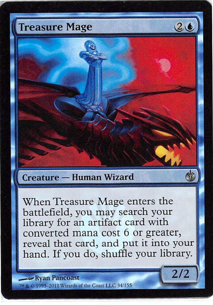 Treasure Mage *FOIL Uncommon* Magic MtG x1 Mirrodin Besieged SP | eBay