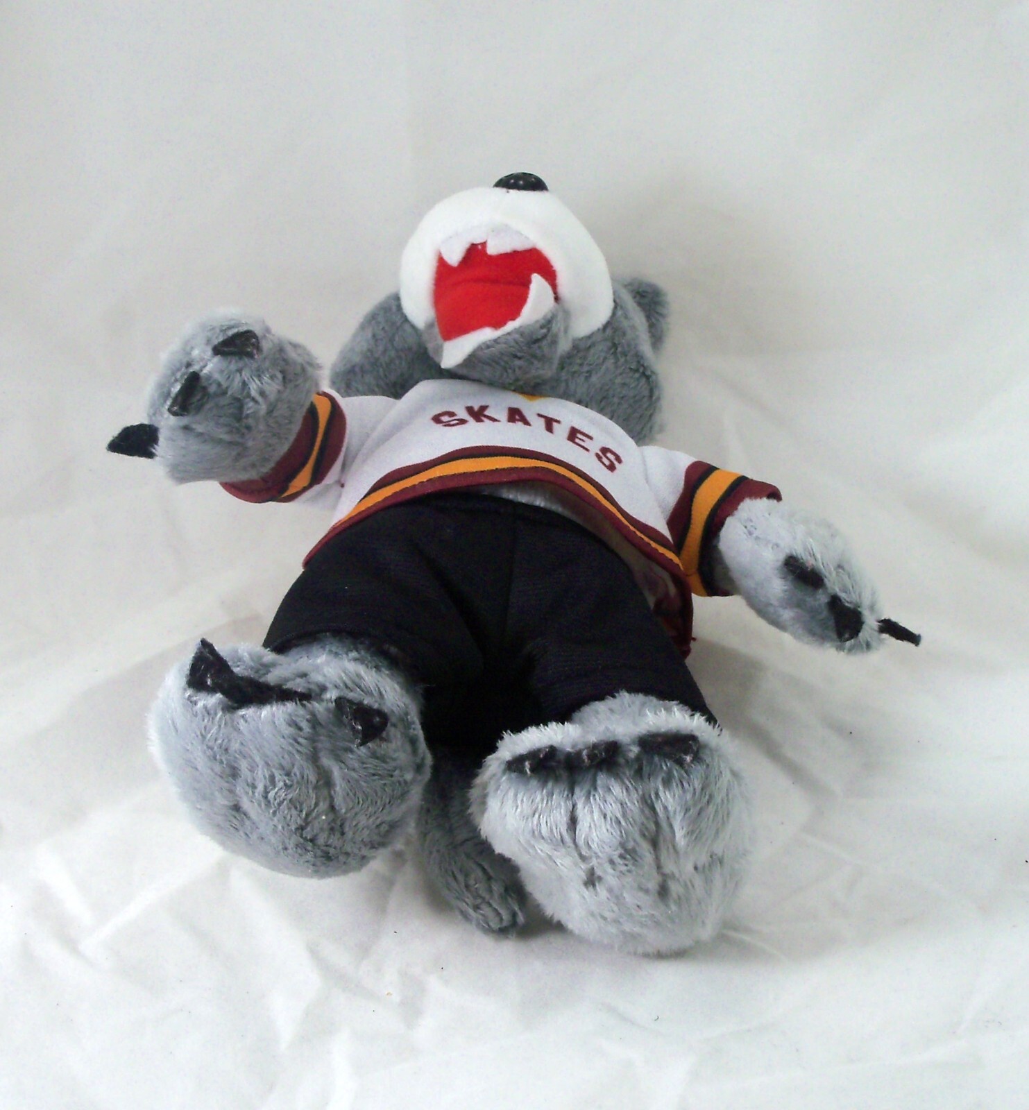Chicago Wolves Hockey Team SKATE 10" Plush Mascot Wolf | eBay