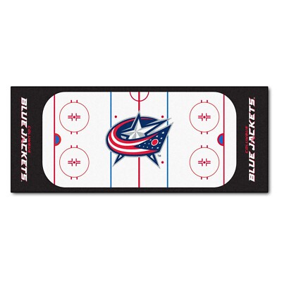 Columbus Blue Jackets NHL 30" x 72" Hockey Rink Runner - W213744989 | eBay