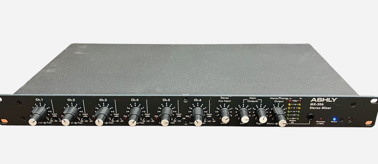 Ashly MX206 - Rack Mountable Stereo Microphone Mixer | eBay