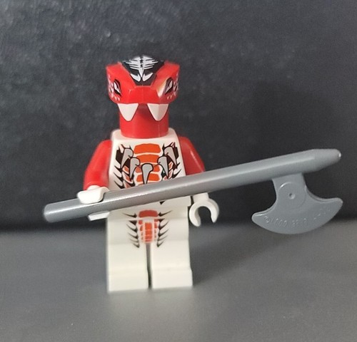 Fang Suei Ninjago Red White Snake Tribe 9455 9567 9443 LEGO® Minifigure ...