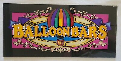 Balloon Bars Slot Machine Glass Excellent Condition Perfect for Man ...