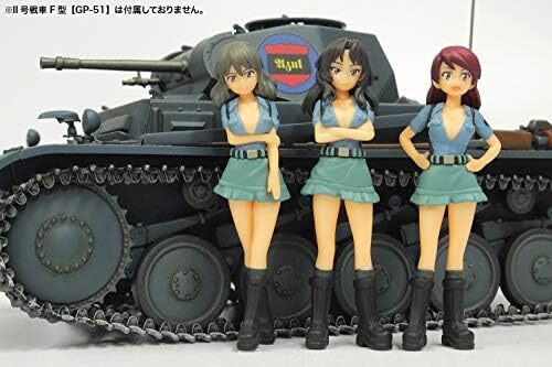 Platz Girls und Panzer Final Chapter Blue Division High School Figure ...