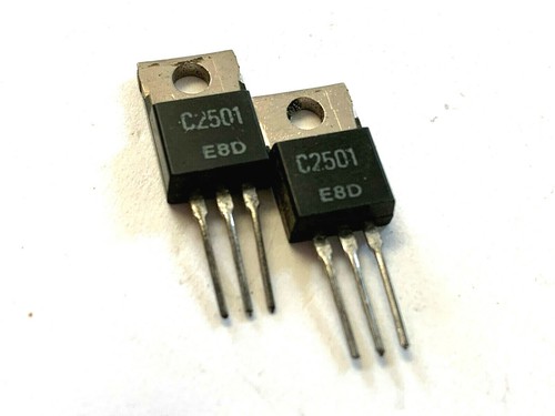 2 Pieces | 2SC2501 Transistor Silicon NPN 400V FREE Shipping within the ...