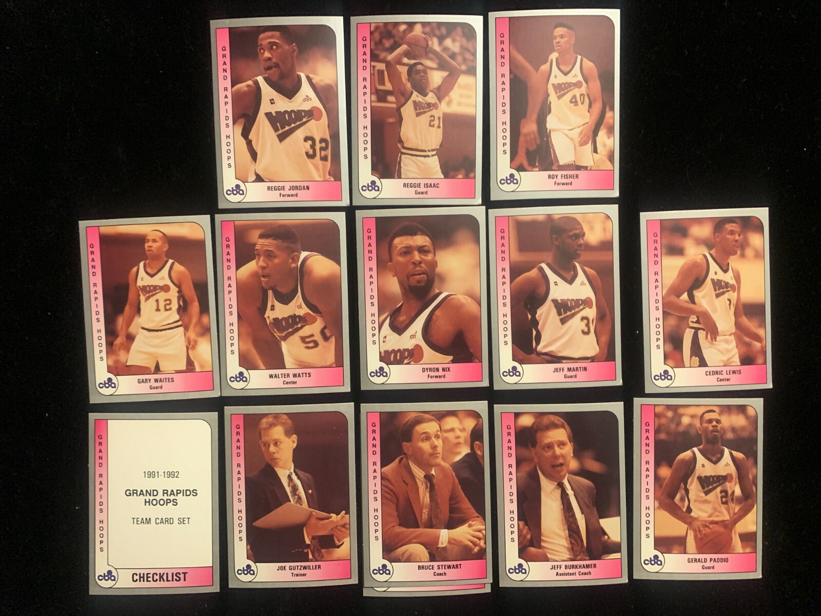 1991-92 ProCards CBA GRAND RAPIDS HOOPS singles - choose from list | eBay