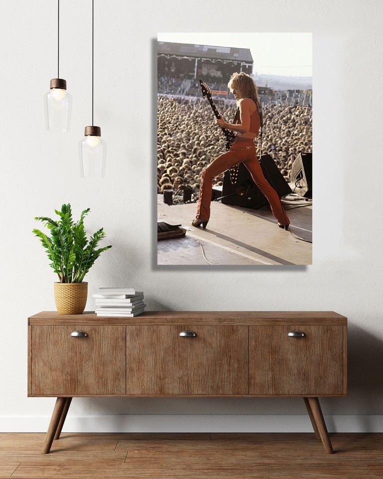 Randy Rhoads Poster 24x36 Inch Iconic Photo ULTRA Rare Wall Art Print ...