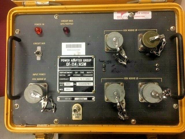 123ASV56790-1 POWER ADAPTER TEST SET AVIONICS OF-114/ASM | eBay