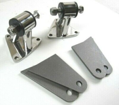 CHEVY CHEVROLET 350 / 454 WELD IN ENGINE MOUNTING KIT STAINLESS STEEL ...