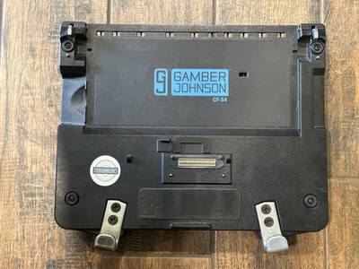 Gamber-Johnson Docking Station For Panasonic Toughbook CF-54 no Key | eBay