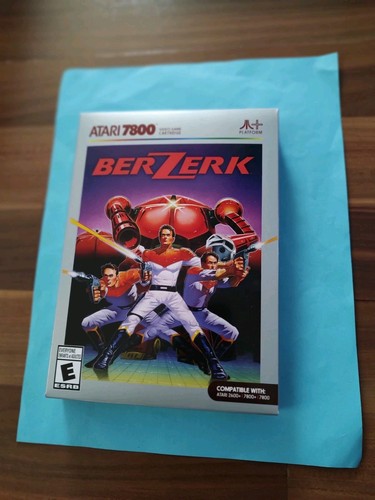 Atari 7800 Game Berzerk, Very Good Condition | eBay