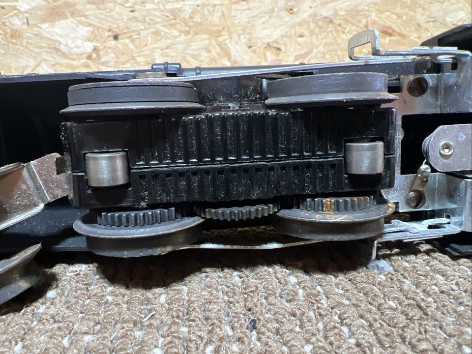 ORIGINAL LIONEL 242 SCOUT STEAM LOCOMOTIVE & TENDER - POSTWAR, Working ...