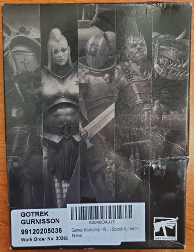 Gotrek Gurnisson - Open Box, All Contents Included | eBay