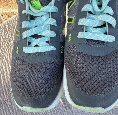 Women's New Balance 715 Gray Teal Athletic Sneaker Size 7.5D | eBay