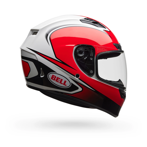 Bell Qualifier DLX Mips Motorcycle Helmet Tarmac Gloss Red/White Large ...