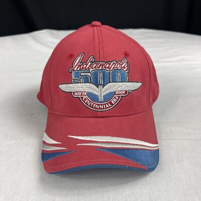 Indianapolis 500 Centennial Era Cap Red Hat Indy May 24 2009 | eBay