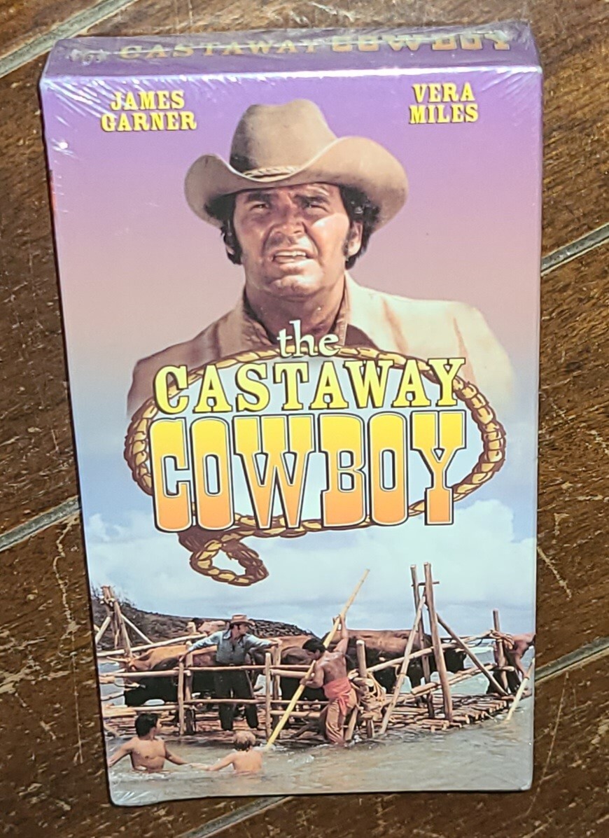 The Castaway Cowboy (VHS, 2000, Anchor Bay) James Garner/Vera Miles! | eBay